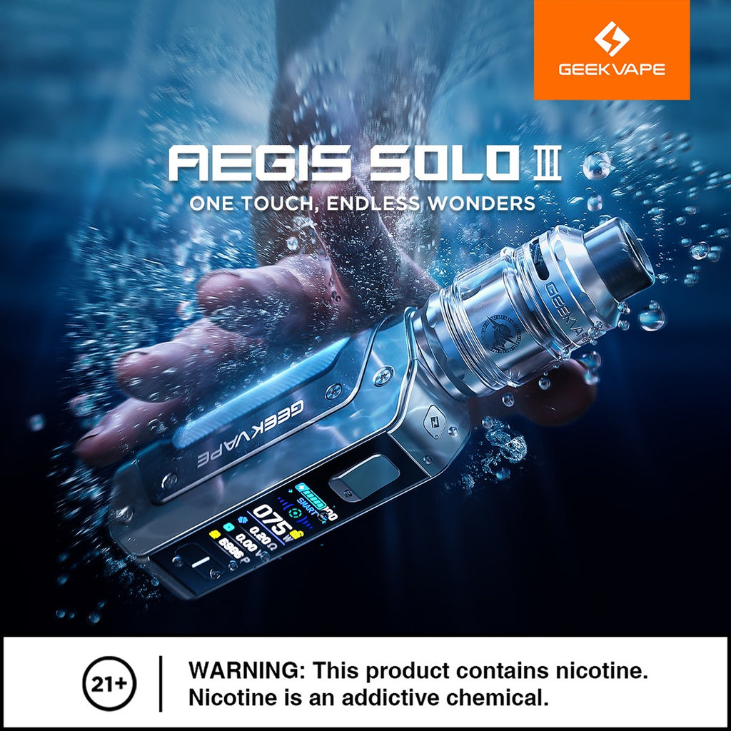 Geekvape Aegis Solo 3 Kit Preview: The Adventurer's Best Friend ...