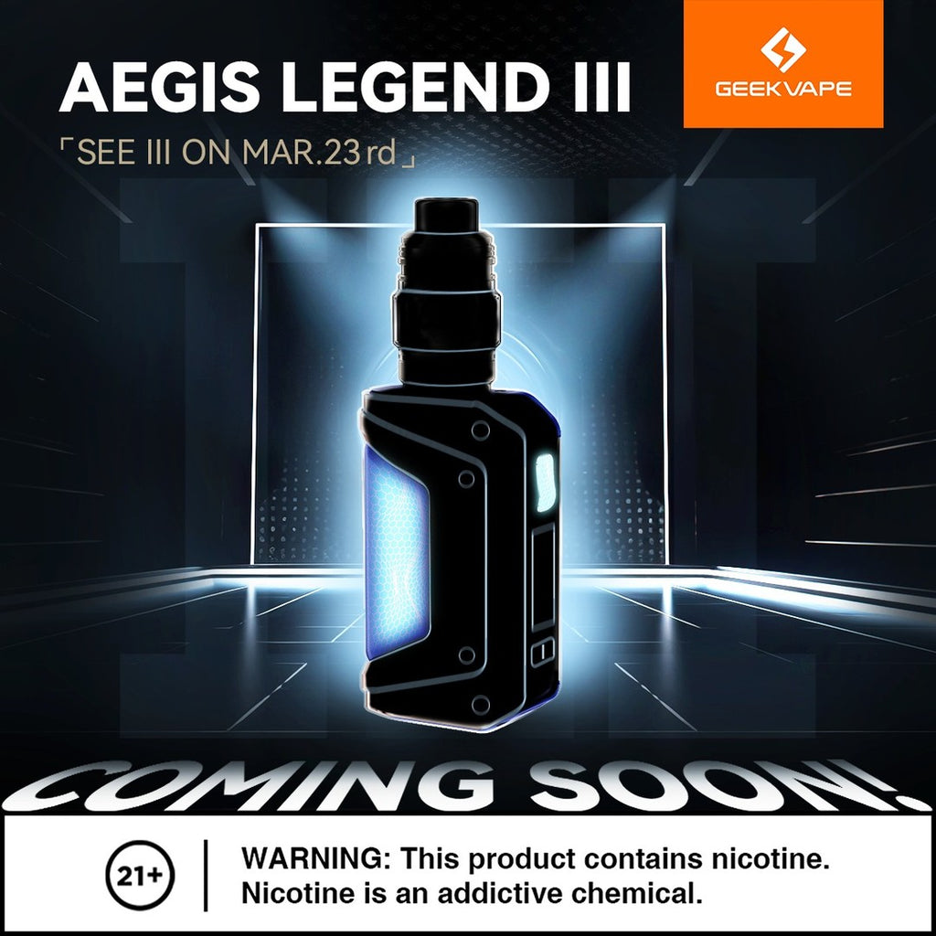 Unlock the Future of Vaping with GeekVape Aegis Legend 3 preview ...