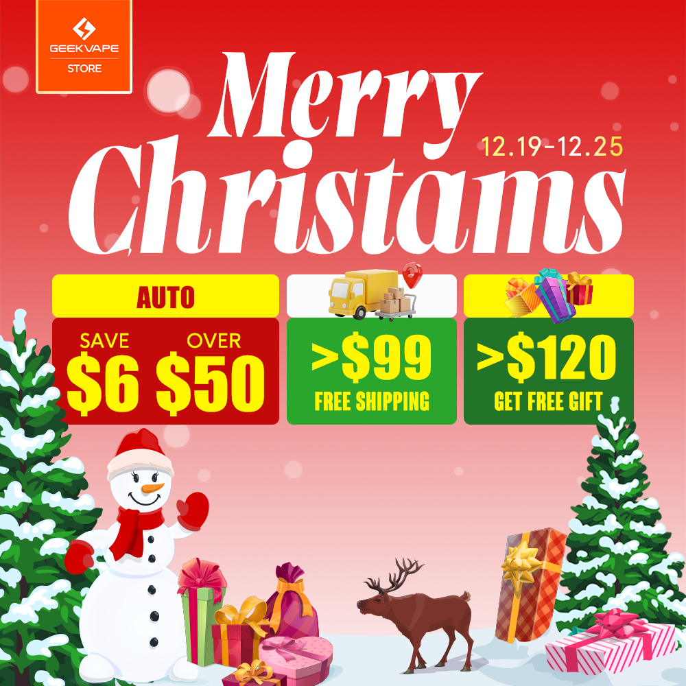 Merry Christmas Deals: Save More on Your Holiday Vape Shopping 🎄 ...