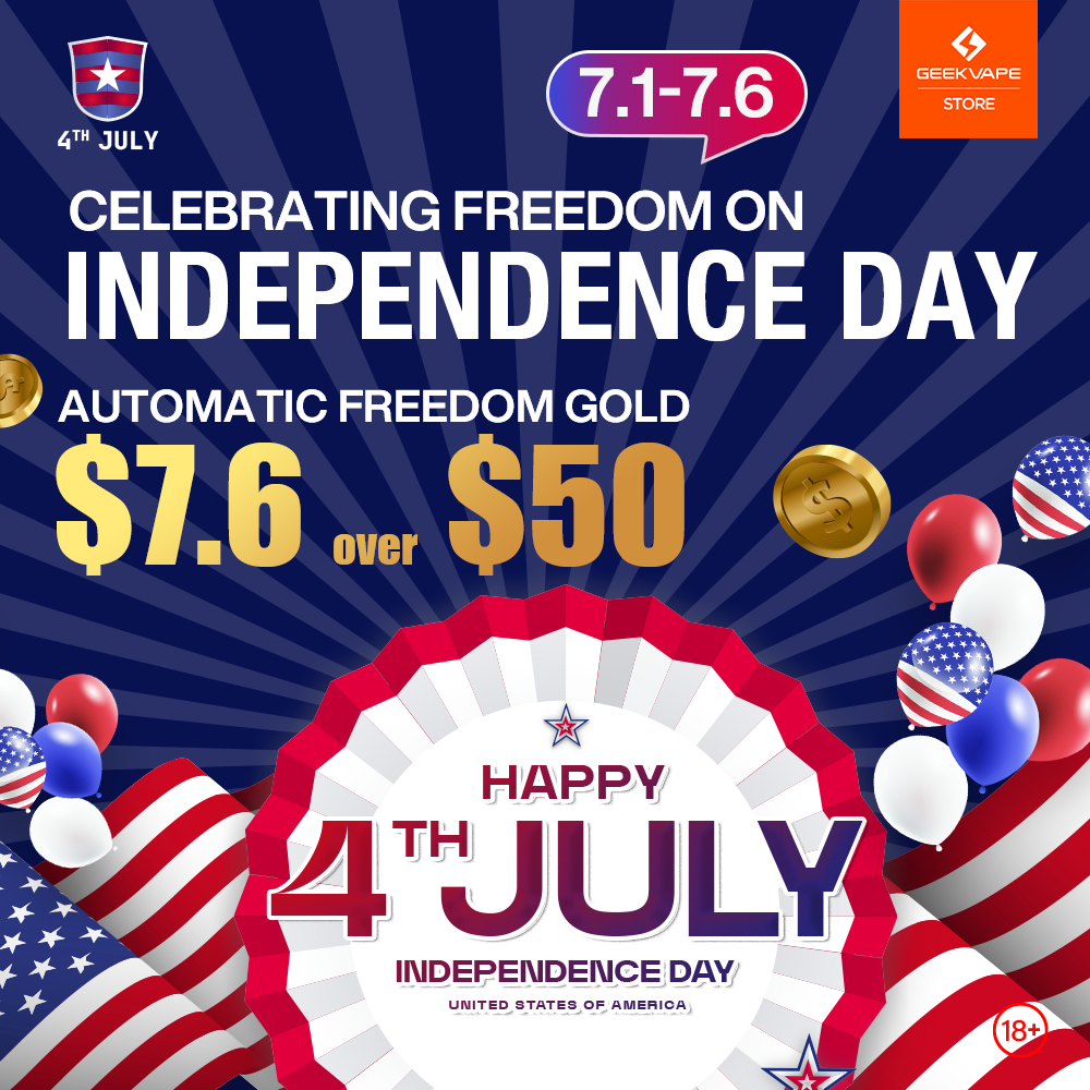 Celebrate Freedom in Style: Geekvape’s Independence Day 2025 Deals ...